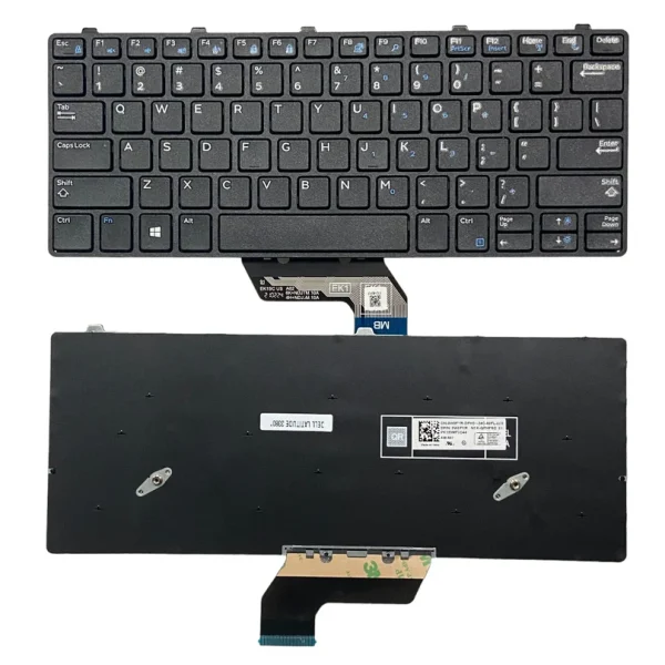 Keyboard for DELL Latitude 3380 Black without Backlight - moderntech.co.ke